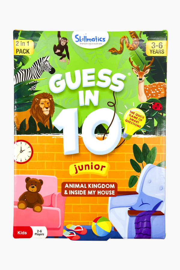 Guess In 10 Junior - Animal kingdom & Inside My House – PlayGo