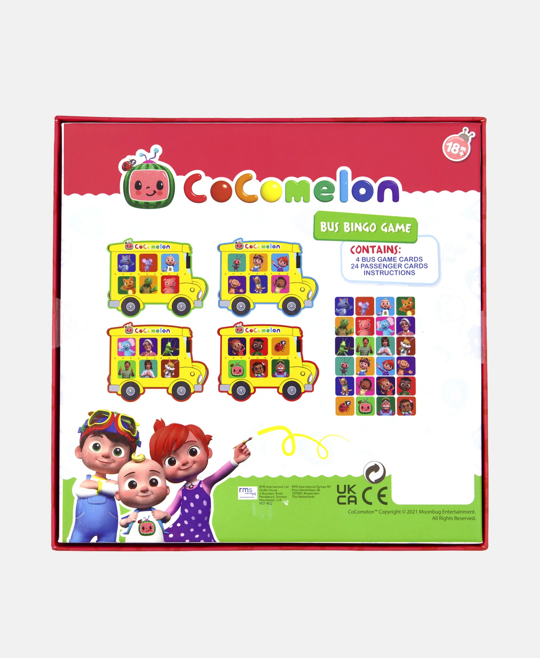 Cocomelon Bus Bingo Game – PlayGo